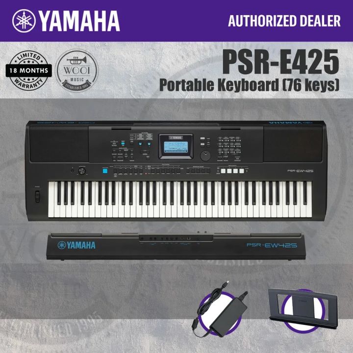 YAMAHA PSR EW 425/ E473 ( 76 keys ) Synthesizer ,Stage piano ,work ...