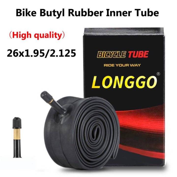 NTERIOR Rubber Bicycle Inner Tube Longgo with Box 12/14/16/18/20/26/27 ...
