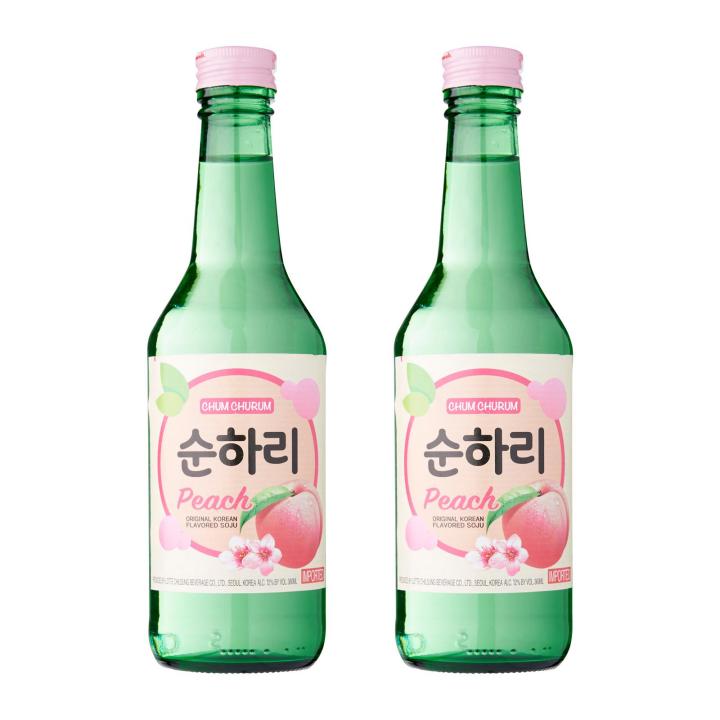 LOTTE Chilsung Beverage Peach Soju Chum-Churum Soonhari | Lazada Singapore
