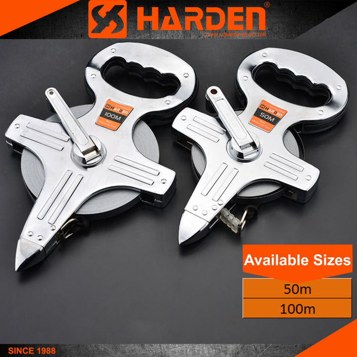 Harden 50M, 100M Steel Measuring Tape (PROFESSIONAL) Measurement Tape ...