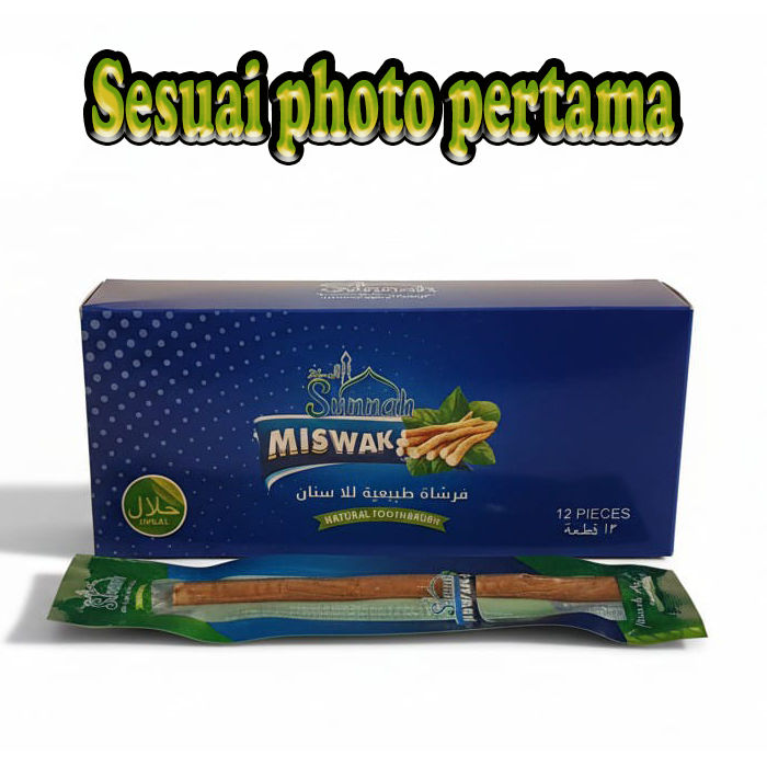 siwak sunnah miswak siwak kayu sewak perbox | Lazada Indonesia