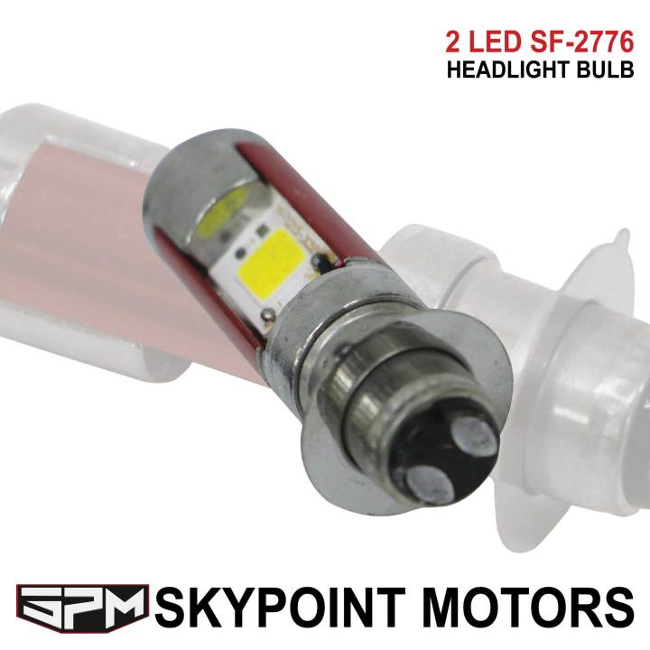 HEADLIGHT BULB 2 LED SF-2776 (9830-526) | Lazada PH