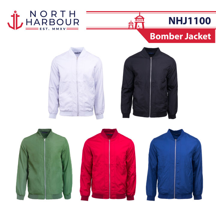 NORTH HARBOUR Unisex Bomber Jacket NHJ1100 | Lazada