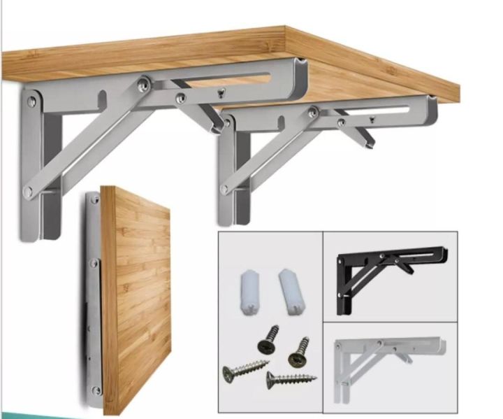 Stainless Steel Triangle Folding Angle Bracket Shelf Brackets ...