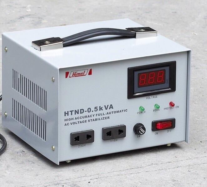 HIMEL AVR AUTOMATIC VOLTAGE STABILIZER (ServoType) HTND-500 | Lazada PH