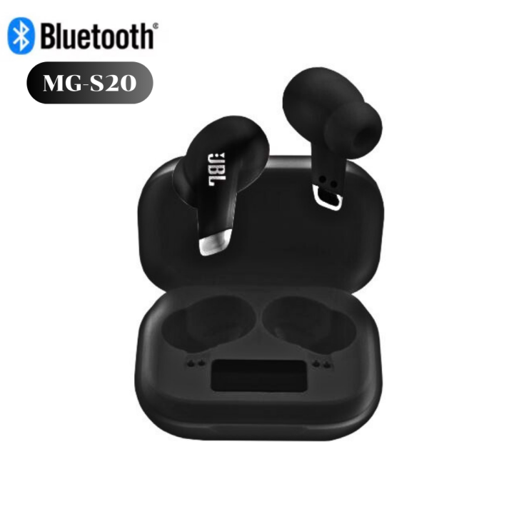 MG-S20 TWS หูฟังบลูทูธ ไร้สาย Bluetooth V5.1 เสียงเบสสำหรับสมาร์ทโฟนฟรี ...