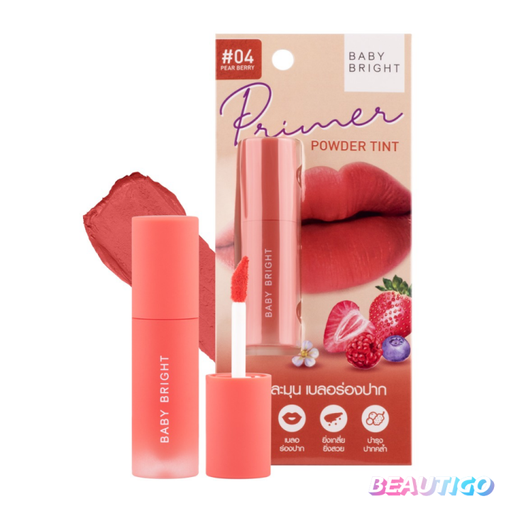 ลิปทินท์ BABY BRIGHT PRIMER POWDER TINT | Lazada.co.th