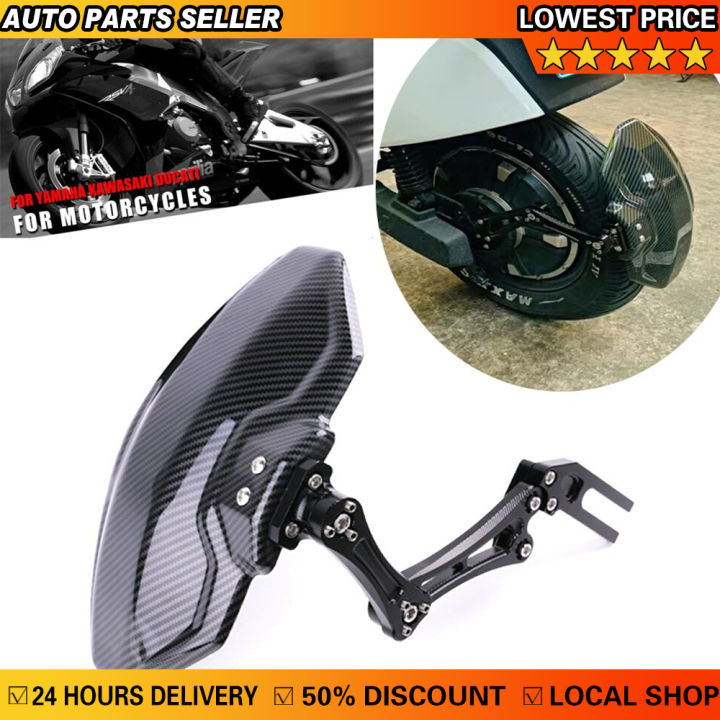 【Spot COD】Motorcycle Universal Rear Fender Tire Hugger Mud guard ...