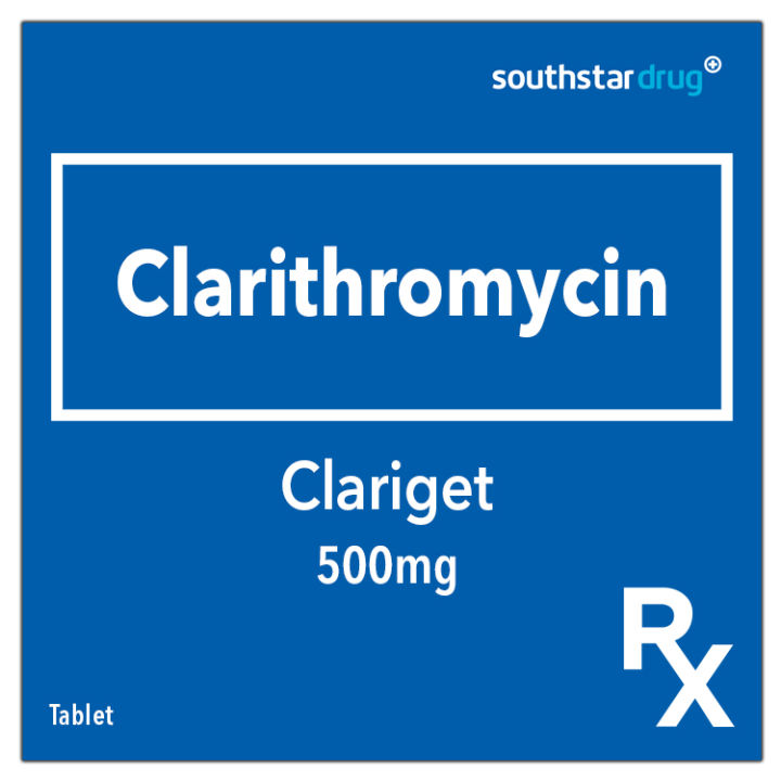 Rx: Clariget 500mg Tablet | Lazada PH