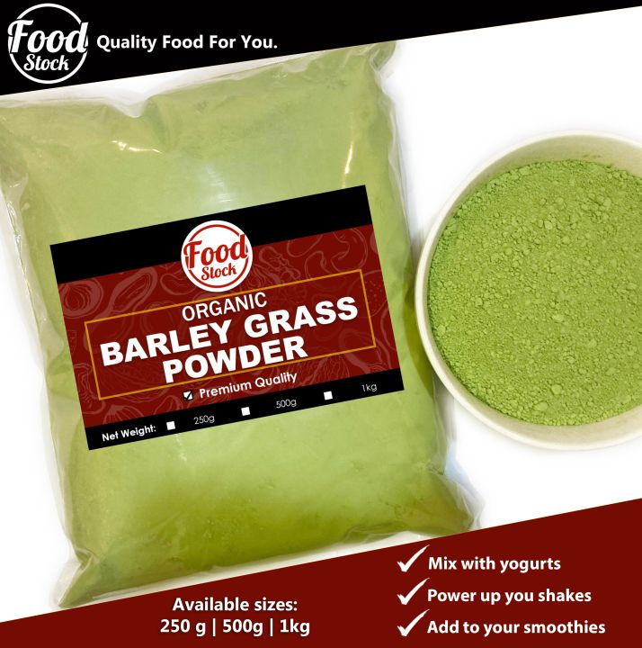 Food Stock Organic Barley Grass Powder (250g, 500g, 1kg) | Lazada PH