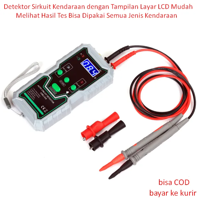 Detektor Sirkuit Kendaraan dengan Tampilan Layar LCD Mudah Melihat ...
