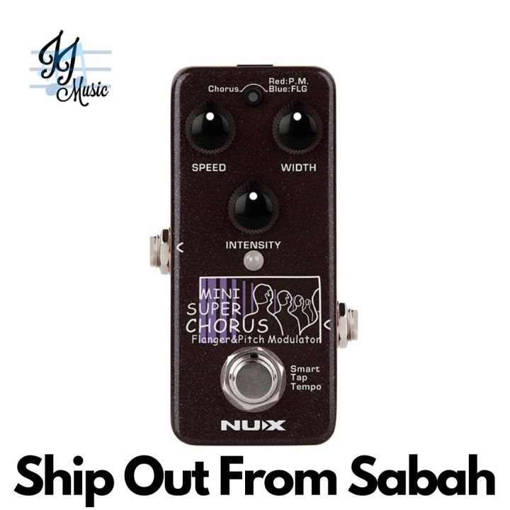 Nux NCH-5 Mini SCF Chorus, Flanger, Pitch Modulation Effects Pedal ...