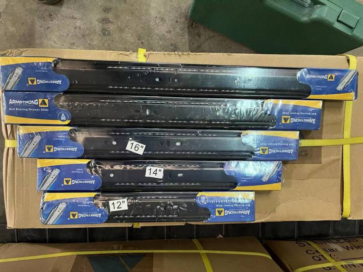 HEAVY DUTY drawer slide drawer guide regular and hydraulic soft close ...