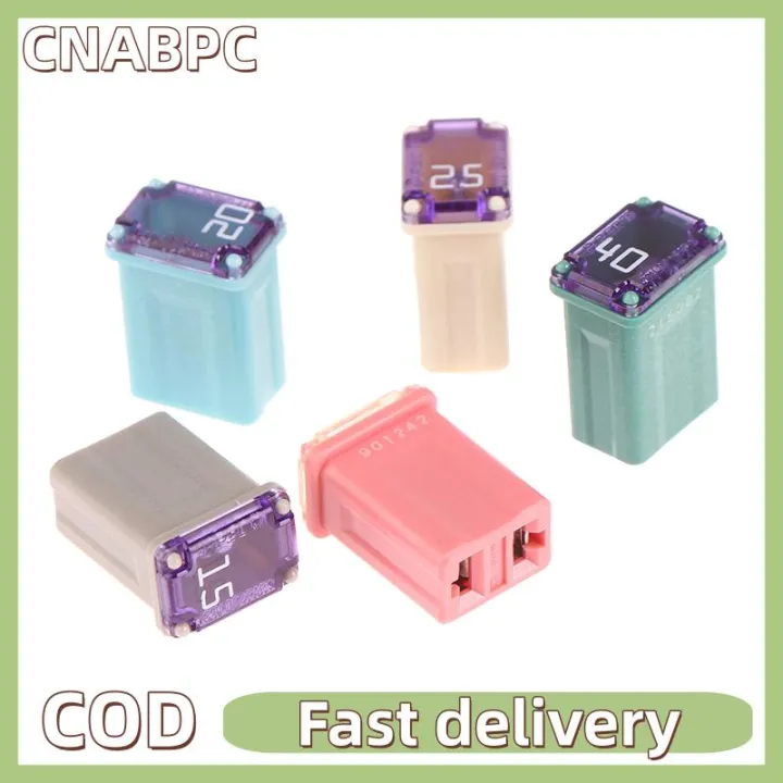 CNABPC Mini Square Fuse 15A 20A 25A 30A 40A PEC Automotive Car Fuse ...