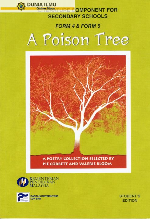 Buku Teks A Poison Tree Form 4&Form 5 ( TB Form 4 &Form 5) | Lazada