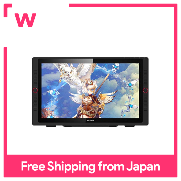 XPPen liquid tab LCD pen tablet 21.5 IPS display with one cable ...