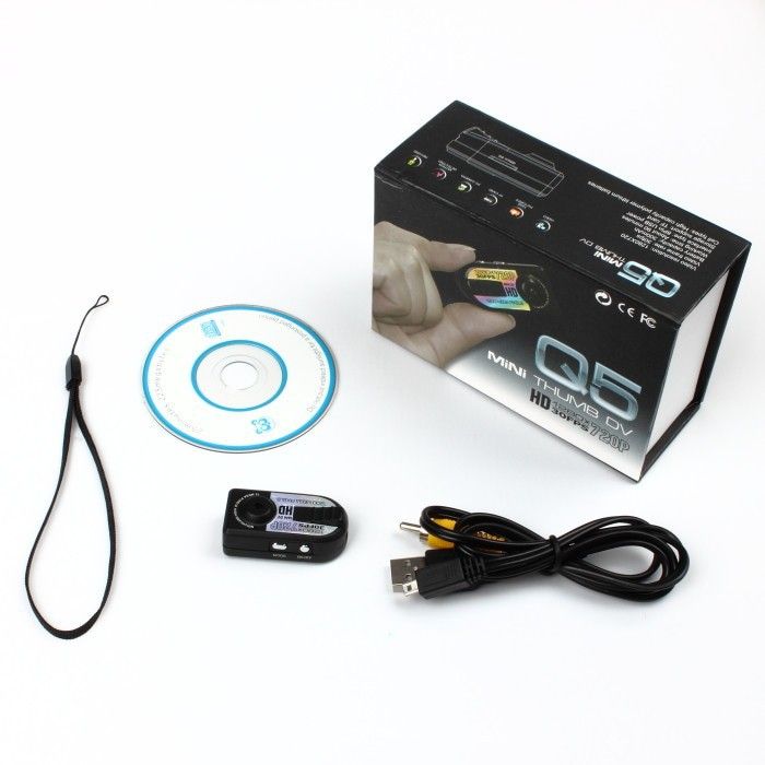 Super Mini Thumb DV Q5 12MP FULL HD foto vidio suara - Mscard Jakarta ...