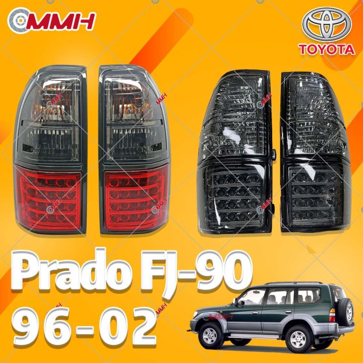 Toyota Land Cruiser Prado FJ90 FJ95 Lc90 1996-2002 เสื้อ ไฟท้าย ไฟท้าย ...