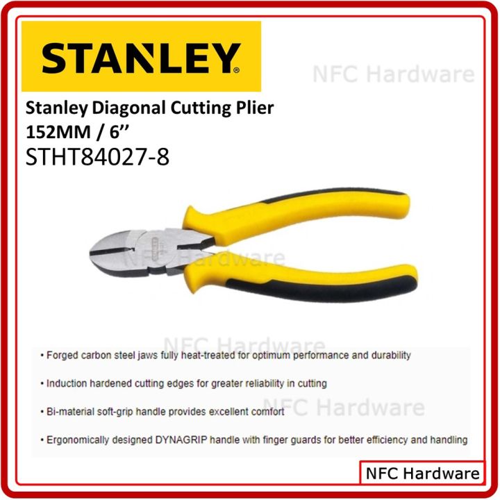 Stanley Diagonal Cutting Plier 152MM / 6’’ STHT84027-8 | Lazada