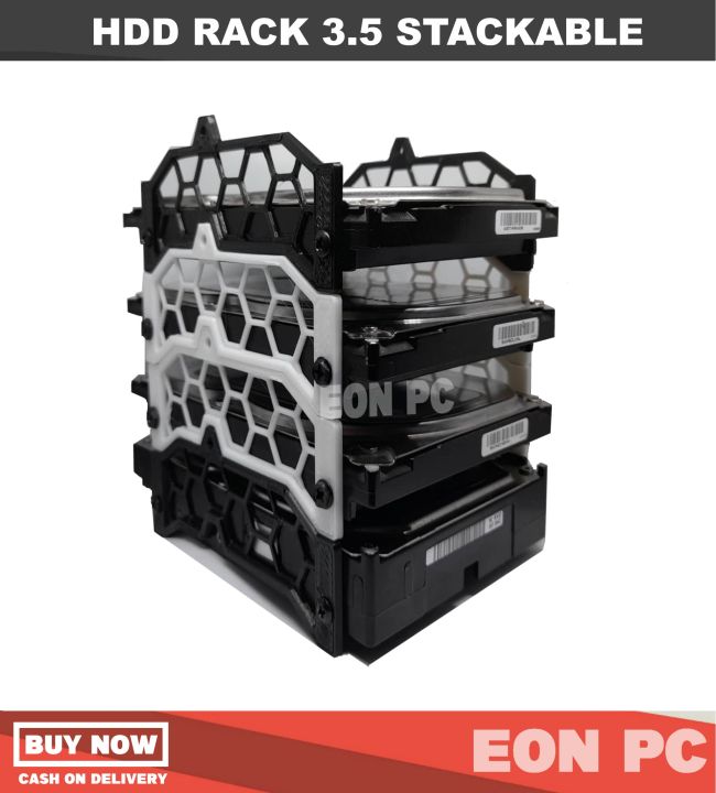HARD DISK DRIVE RACK 3.5 HDD EXTERNAL DRIVE(STACKABLE) | Lazada PH
