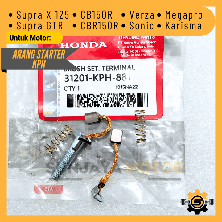 Arang Starter KPH Areng Stater Original Honda CB150R Supra X 125 ...