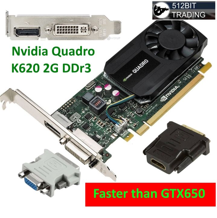 quadro K620 K600 K420 2G professional graphic card (used) | Lazada