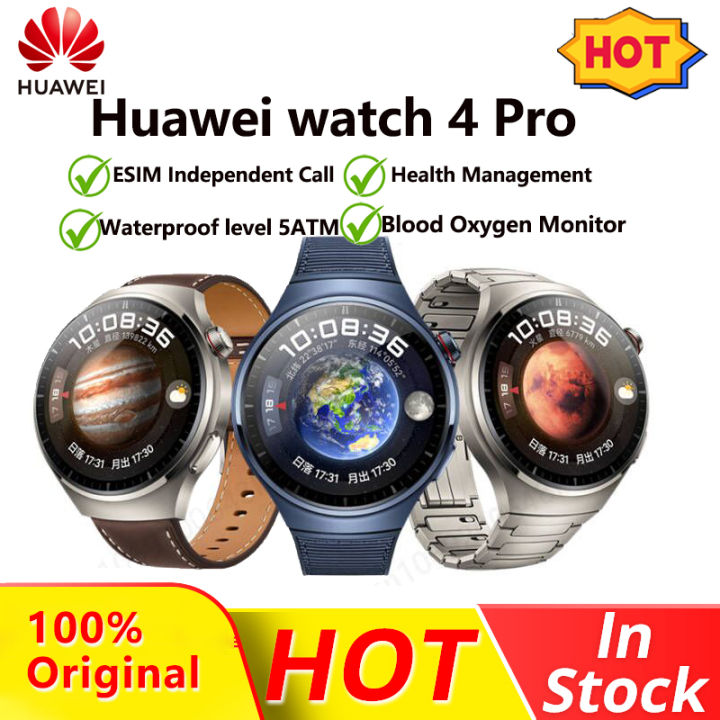 【Ready Stock】100% Genuine Huawei Watch 4 Pro Sports ESIM Independent ...
