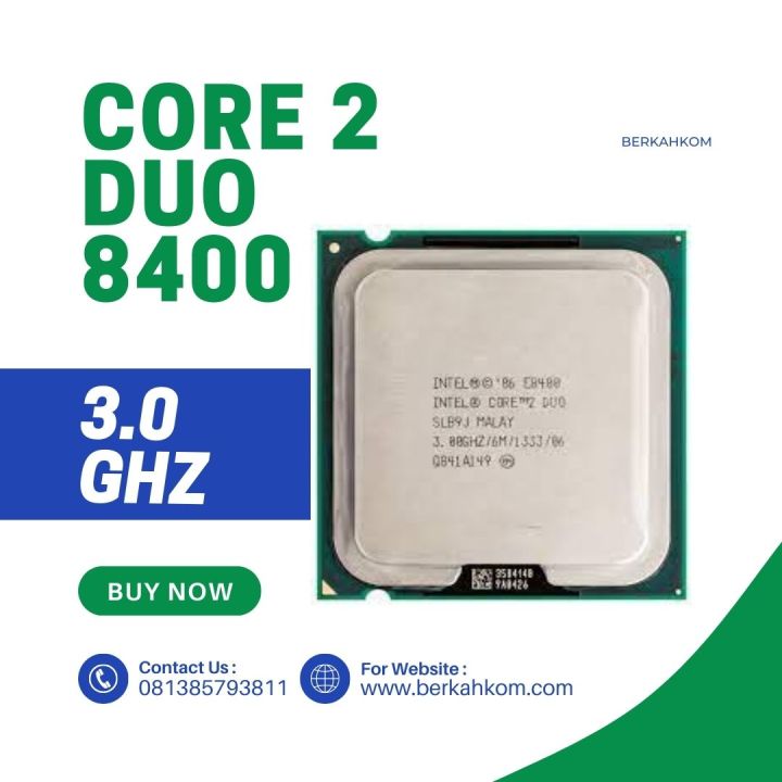 Intel-Processor Core 2 Duo E8400 3.0 Tray | Lazada Indonesia