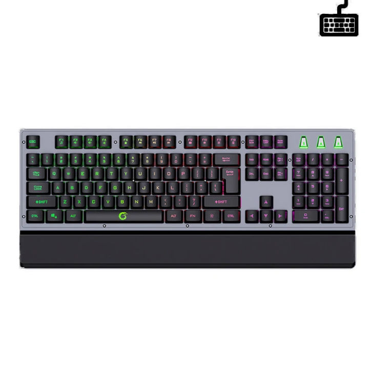 Ergonomic Wired Gaming Keyboard Black Myth Wukong 104 Keys Full Size ...