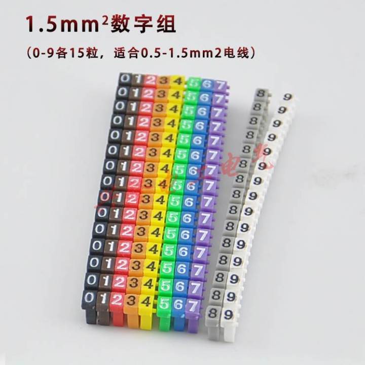 Snap-in number tube wire, cable, network cable identification number ...