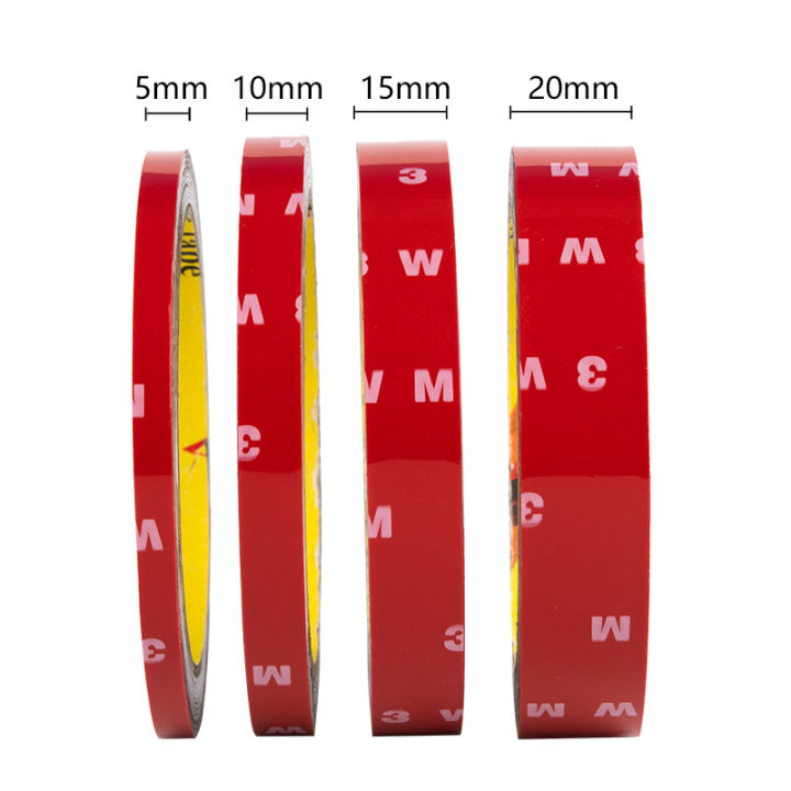 3M Double Sided Tape Heavy Duty Mounting Tape Adhesive Foam Tape Made with 3M VHB for Car Decor ...