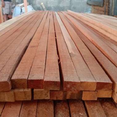 Kaso Papan Kayu Lembaran 2 Meter Mahoni Ukuran 4x4 5x5 4x6 Sudah Serut ...