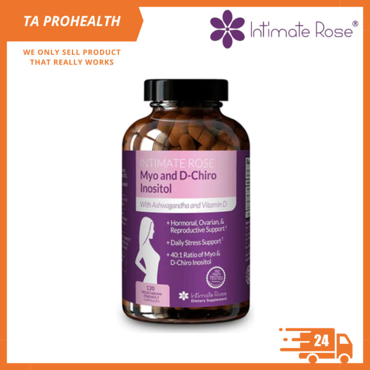Intimate Rose Myo-Inositol & D-Chiro Inositol + Vitamin D3 ...