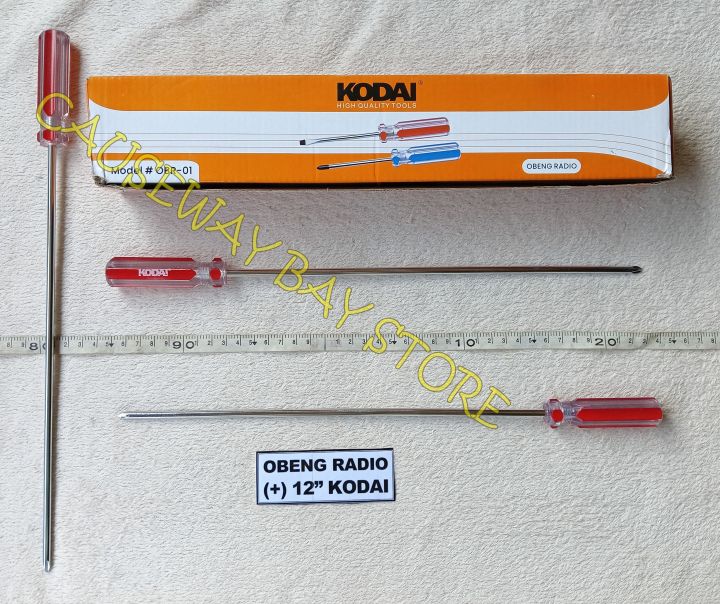 Obeng RADIO 12" PLUS (+) KODAI | Lazada Indonesia