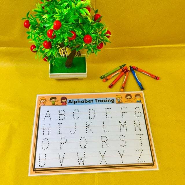 Reusable Alphabet Tracing Back to back Fully Laminated | Lazada PH