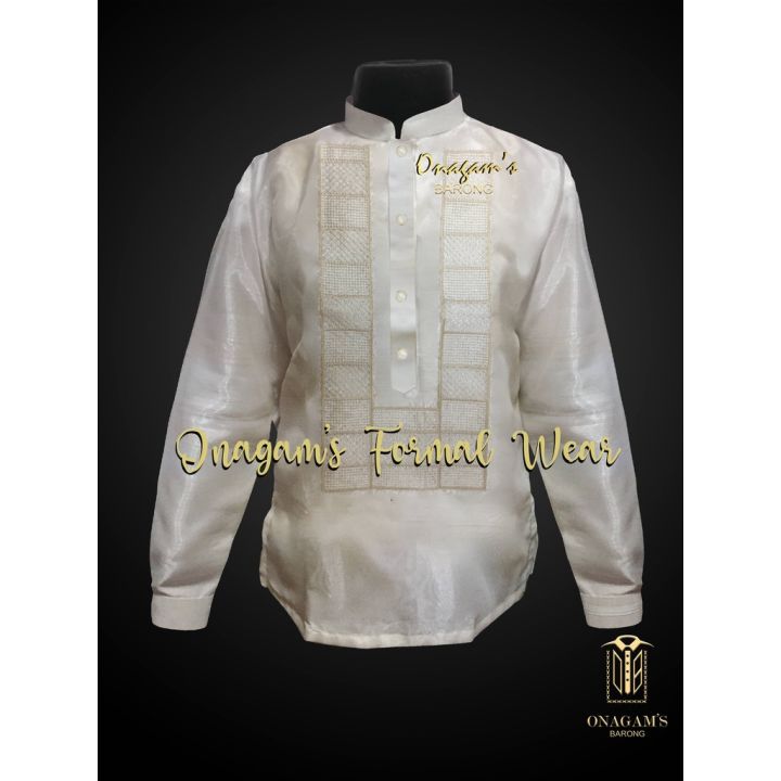 【The New】 ETHNIC STYLE EMBROIDERY BARONG TAGALOG FROM LUMBAN LAGUNA ...
