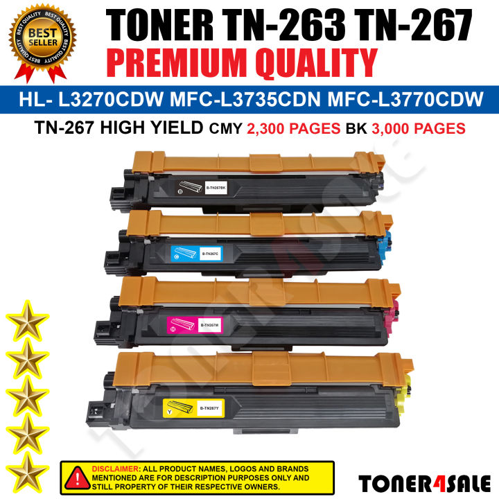 Toner TN263 TN 263 TN267 TN 267 Compatible Cartridge for Brother HL ...