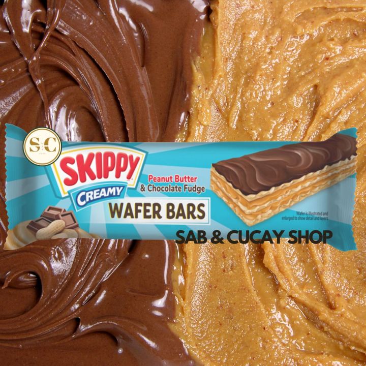 Skippy Peanut Butter & Chocolate Fudge Wafer Bars | Lazada PH