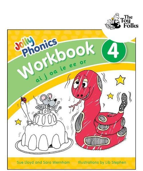 Jolly Phonics Workbook 4 Phonics Instruction Guide | Lazada Singapore