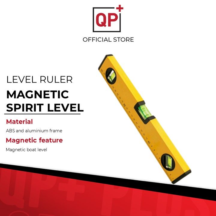 MAGNETIC SPIRIT LEVEL RULER 12"/18"/24" | ALAT UKUR MAGNETIK | 磁性水平尺12 ...