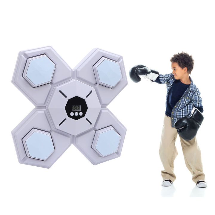 [HBX] Music Boxing Machine Adjustable Speed Wall Mounted Real Time ...