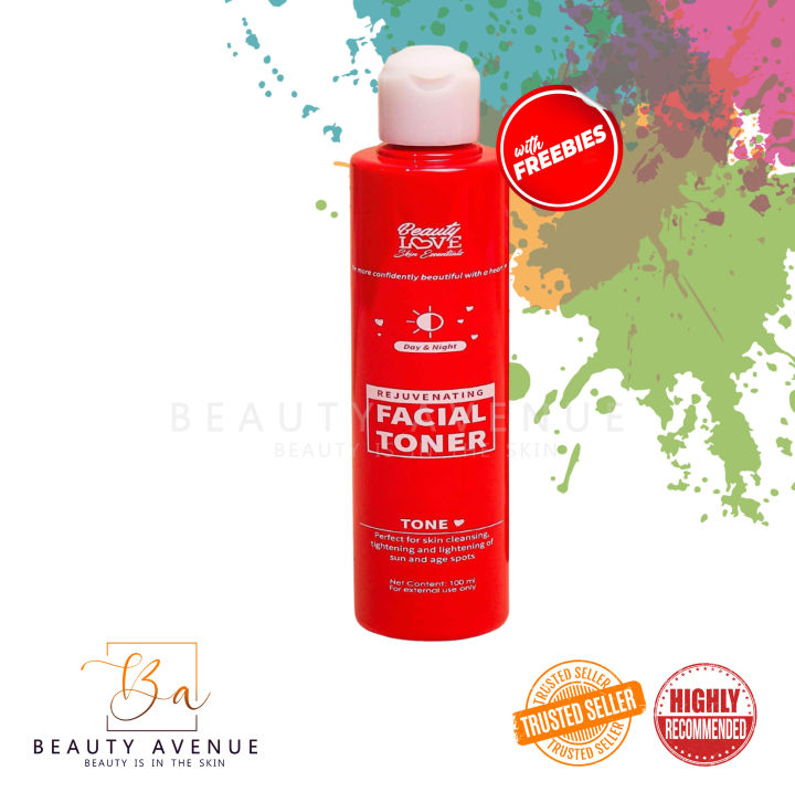 Beauty Love Rejuvenating Facial Toner 100ml (WITH FREEBIES) | Lazada PH