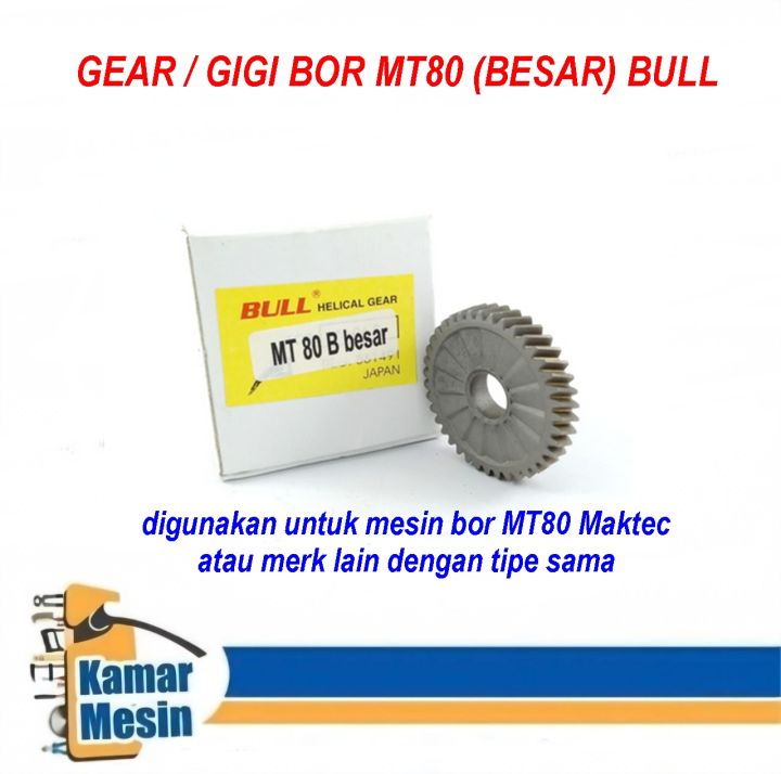 Gear Bor Maktec MT80B (besar big) Bull Gigi Bor Maktec MT80B Bull ...