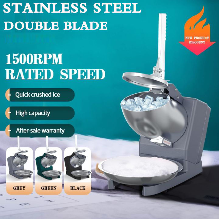 Ice Crushers Heavy Duty Japan Double Blade Automatic Ice Crusher ...