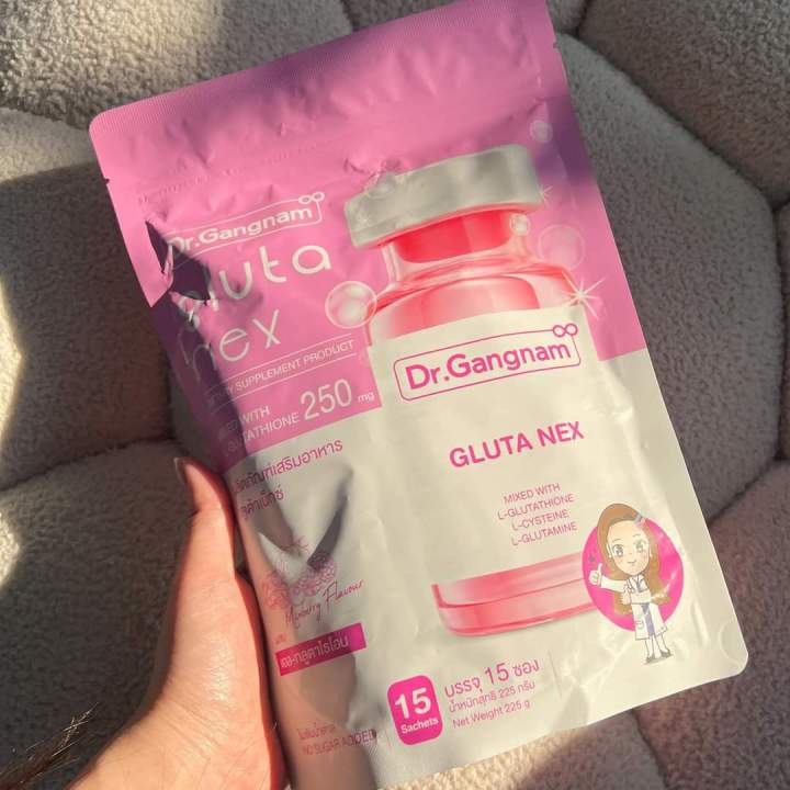 พร้อมส่ง DR.GANGNAM GLUTA NEX 225 กรัม กลูต้ากังนัม กลูต้าเบสคำสิงห์ ...