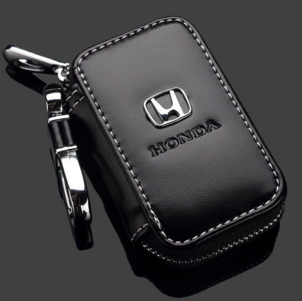 MOOGU Honda Car Key Pouch / Key Chain / Key Holder Genuine Leather ...