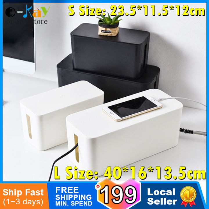 O-KAY Power Cord Board Storage Box, Hub, Cable Box, Wire Sorting Box ...
