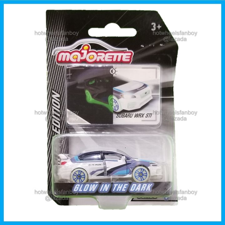 Majorette Subaru WRX STI MJR Limited Edition Series Glow In The Dark ...