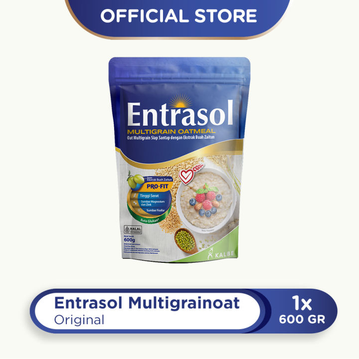 ENTRASOL MULTIGRAIN OATMEAL 600 G | Lazada Indonesia