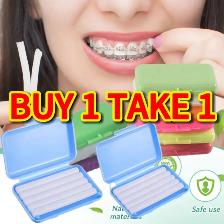 【BUY 1 TAKE 1】Ortho Wax Dental Wax Bracket Wax Orthodontic Protection ... 【BUY 1 TAKE 1】Ortho Wax Dental Wax Bracket Wax Orthodontic Protection ...